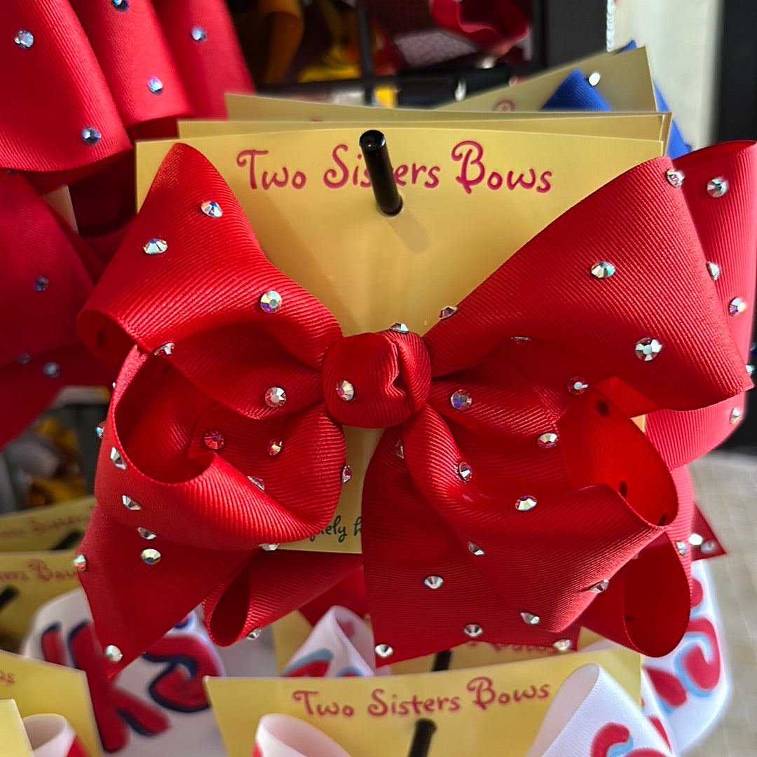 Two sisters hand painted hair bows – Zandy Zoos Clothes & Shoes LLC