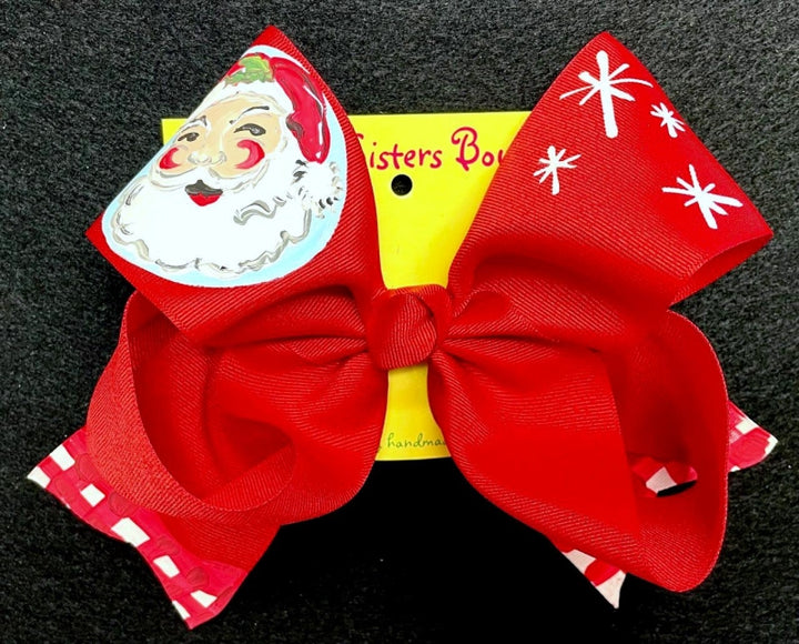 Two sisters hand painted hair bows – Zandy Zoos Clothes & Shoes LLC